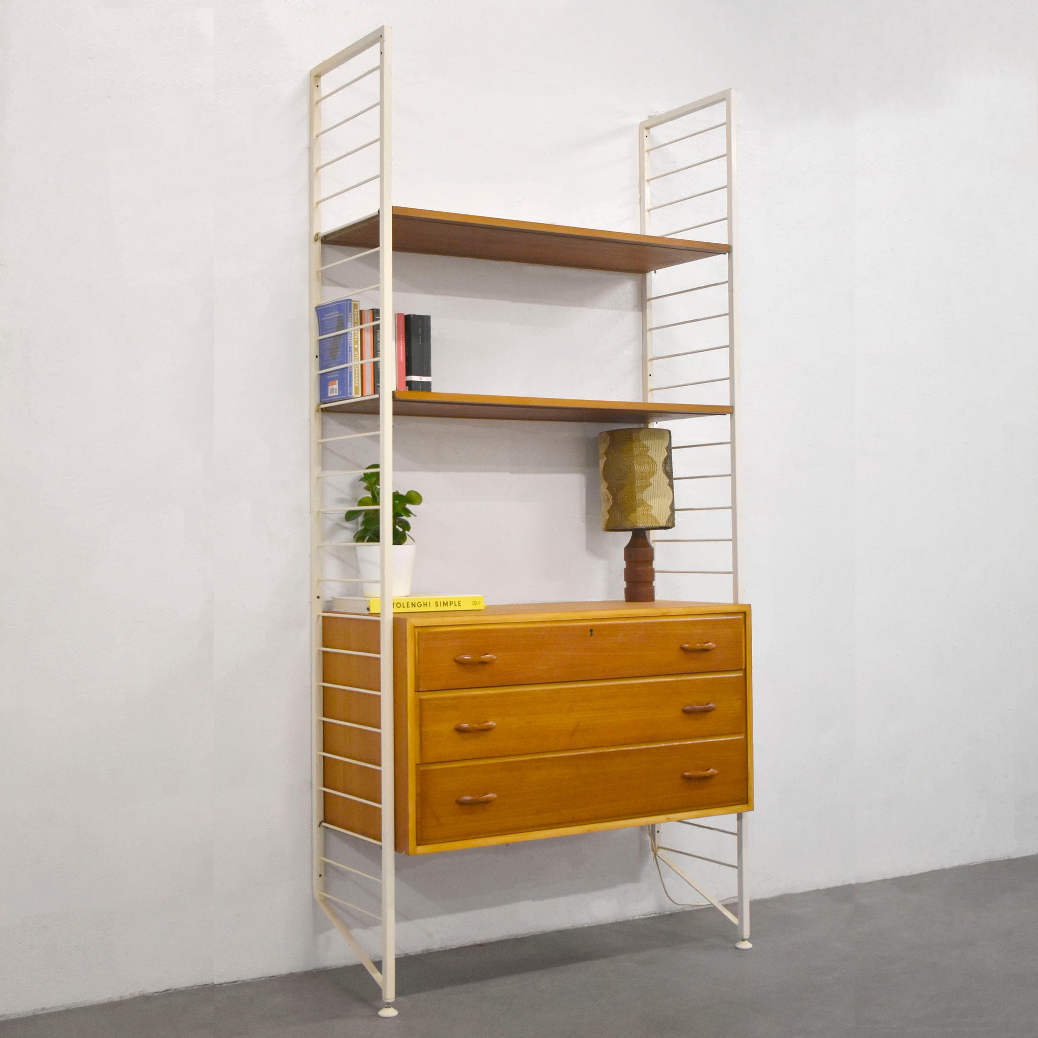 Original Ladderax Modular Shelving System By Robert Heals For Staples ...